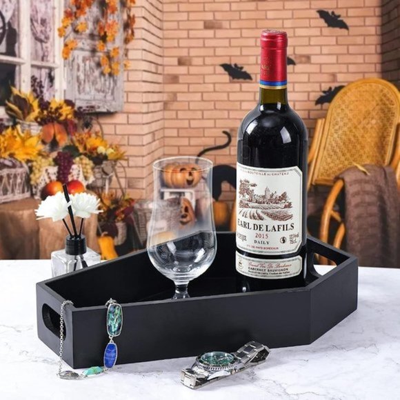 GOARTGIF | Party Supplies | Halloween Creepy Black Goth Coffin Shelf ...